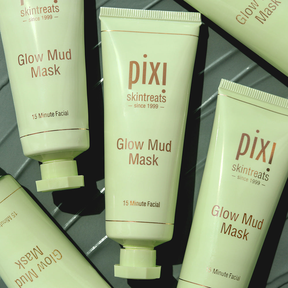 Glow Mud Cleanser - Exfoliating Face Wash with Glycolic Acid - Pixi ...